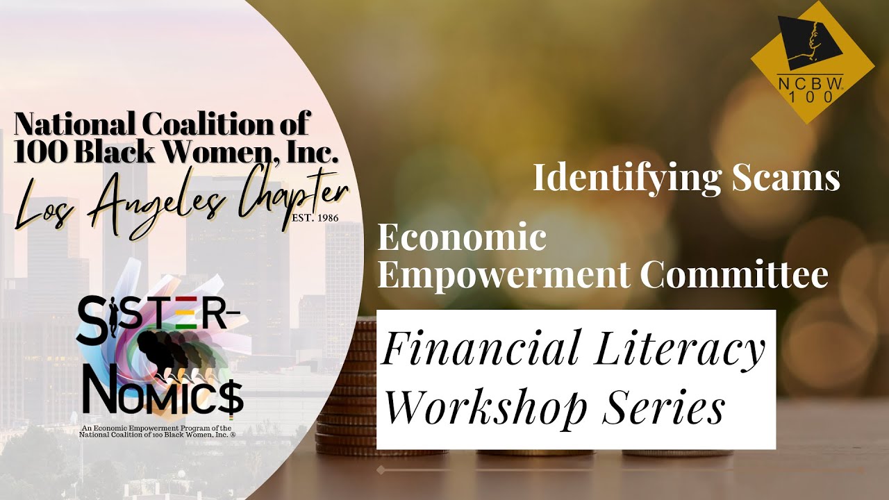 Identifying Scams - 2023 Smart Money - Financial Literacy Workshop ...