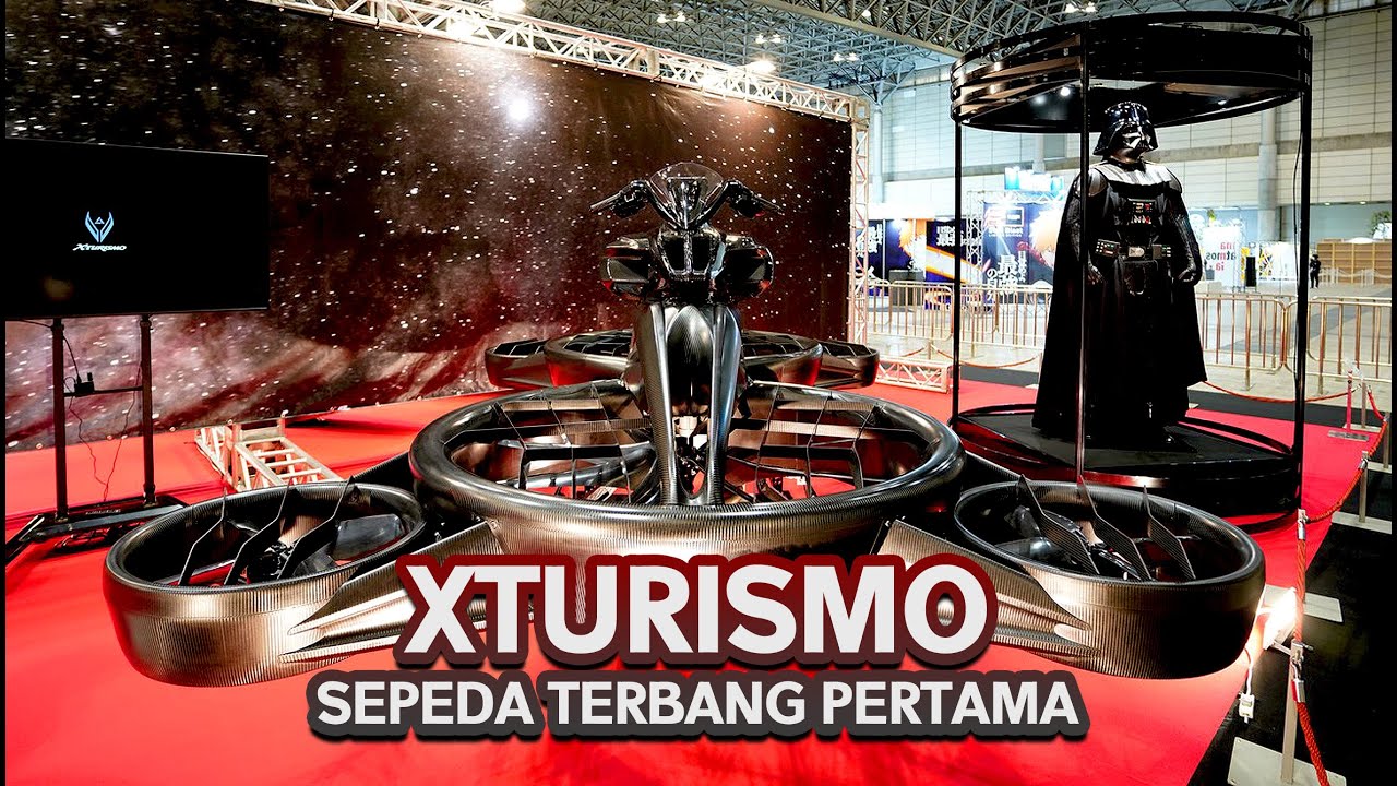 XTURISMO Si Sepeda Terbang Pertama Dipasarkan, Cocok untuk Daerah Macet ...