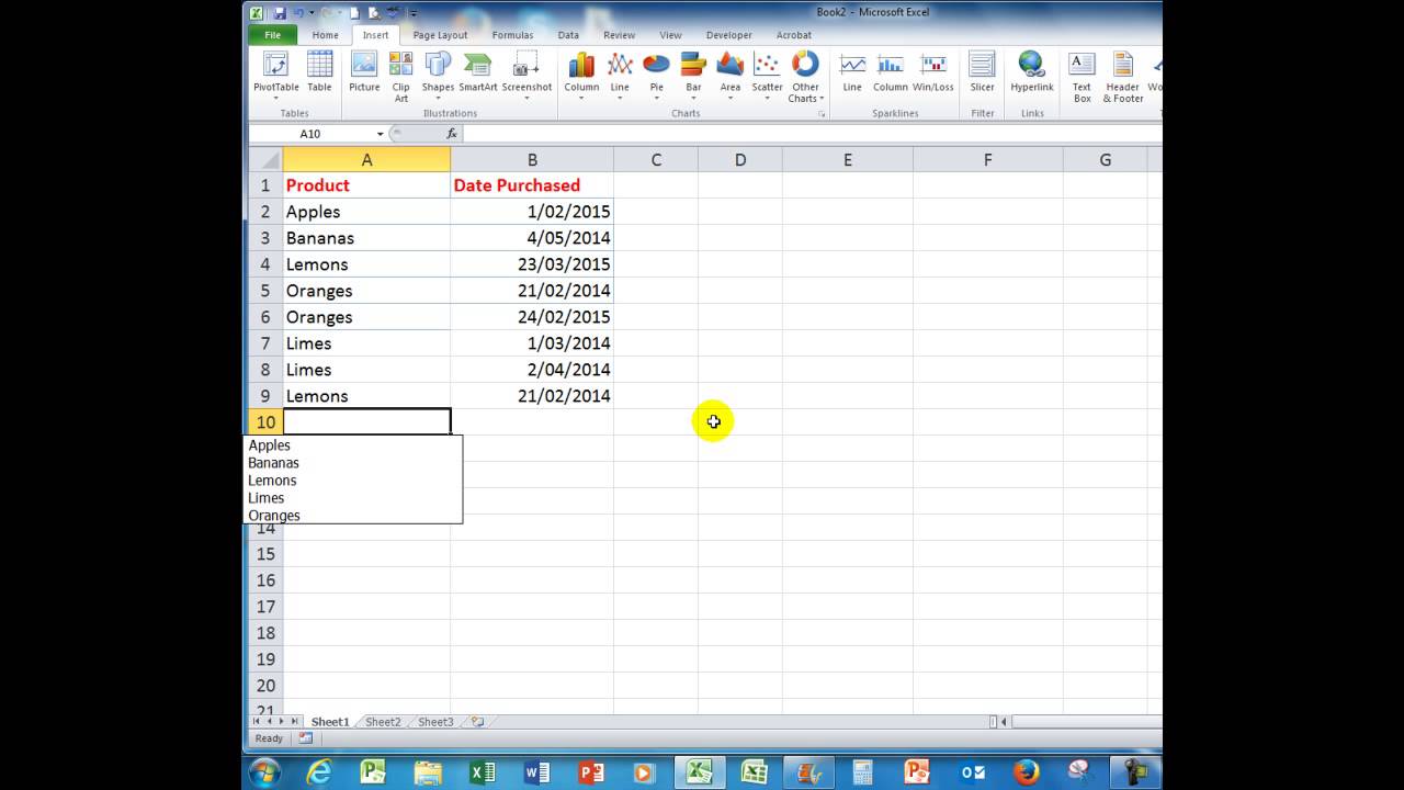How To Make Excel Data Entry More Efficient With These 3 Excellent Tips Youtube