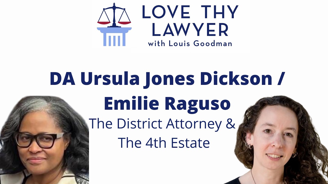 DA Ursula Jones Dickson and Emilie Raguso - The District Attorney & The ...