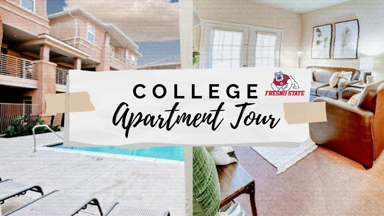 UNIVERSITY VILLAGE APARTMENT TOUR | Fresno State - YouTube