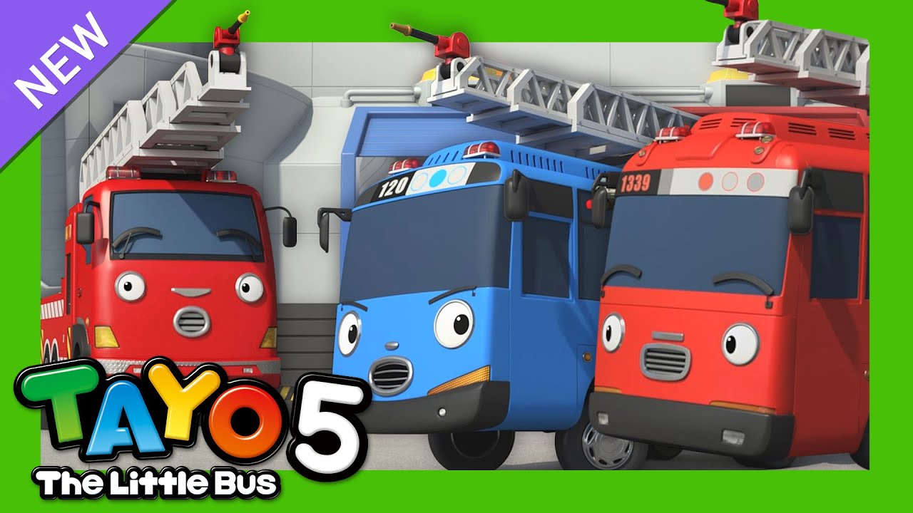 Tayo Phần5 Tập1 🚌 Đội cứu hộ khẩn cấp! Tayo và Gani l Phim hoạt hình ...