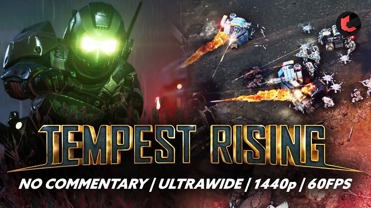 Tempest Rising FULL demo playthrough | No Commentary | Ultra wide 1440p ...