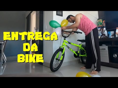 BRAYAN VAI GANHAR A BIKE MAS ELE NEM SABE - VEJA A REAÇÃO - YouTube