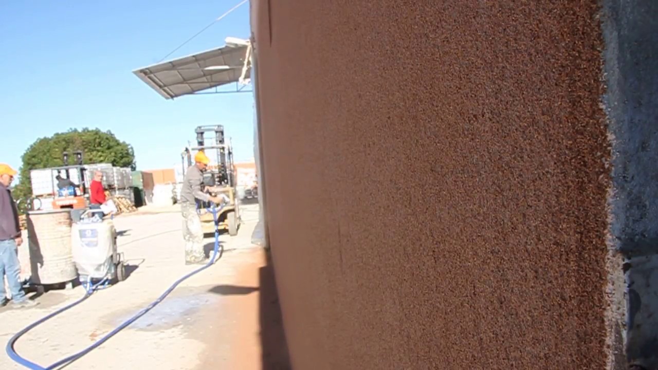 Aplicação Cortiça Projetada - Corticyte® by Sollac - YouTube