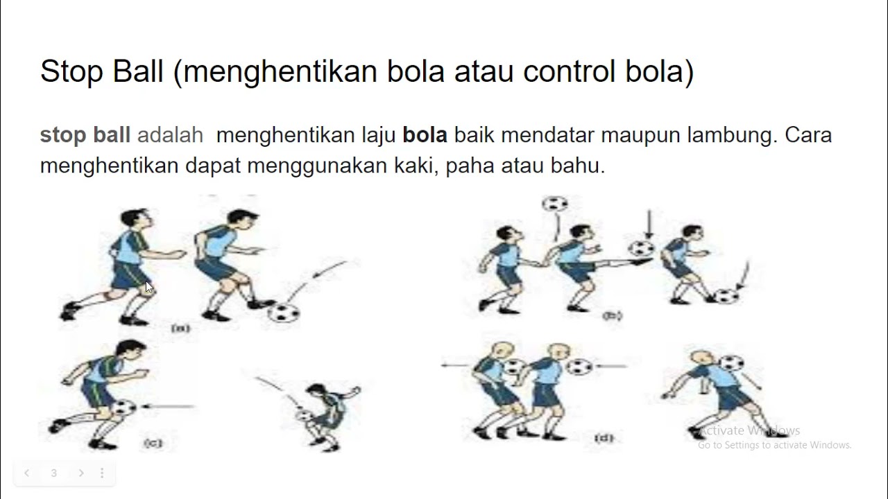 PERMAINAN SEPAK BOLA SHOOTING, STOPBALL, DAN HEADING - YouTube