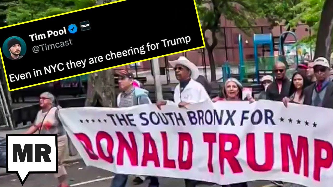 Tim Pool FOOLED By Trump NYC Crowd Size - YouTube