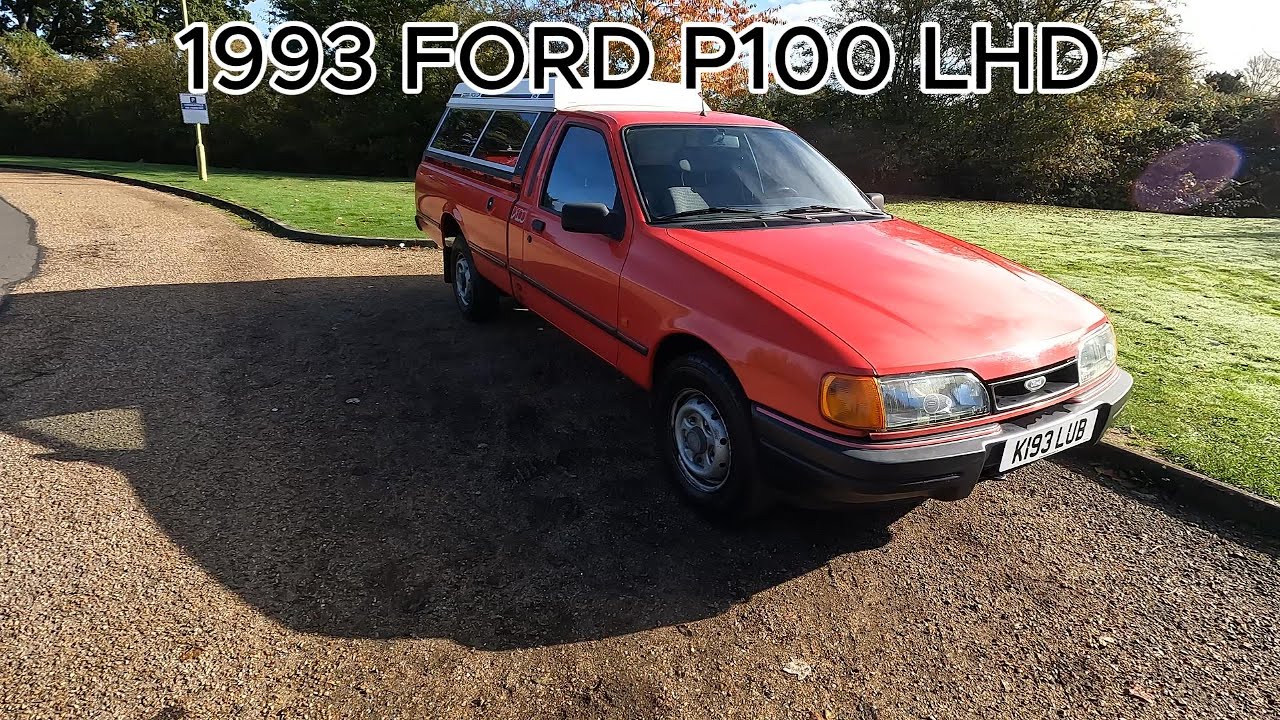 1993 FORD P100 LHD - YouTube