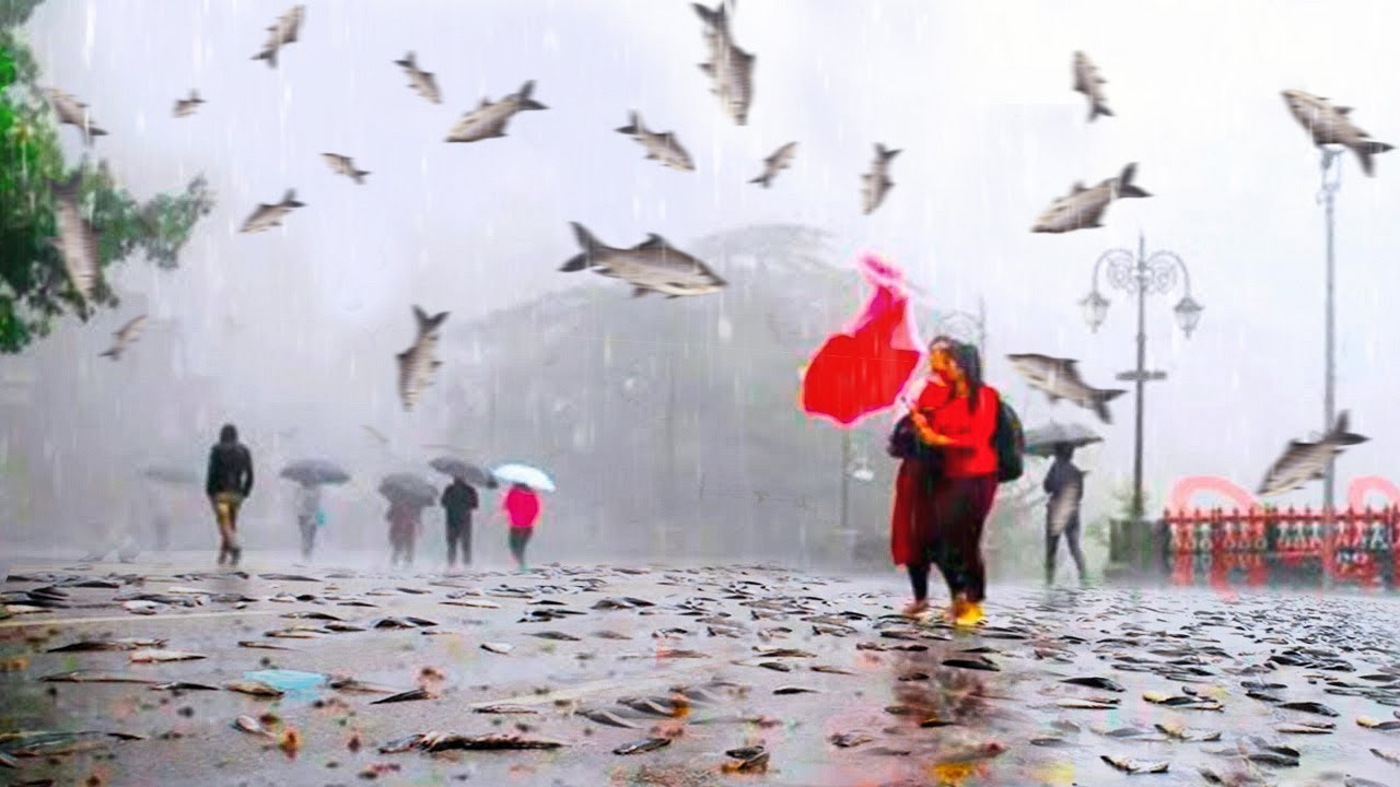 Fish Fall From the Sky in Iran , What Happened Next Is Still ...
