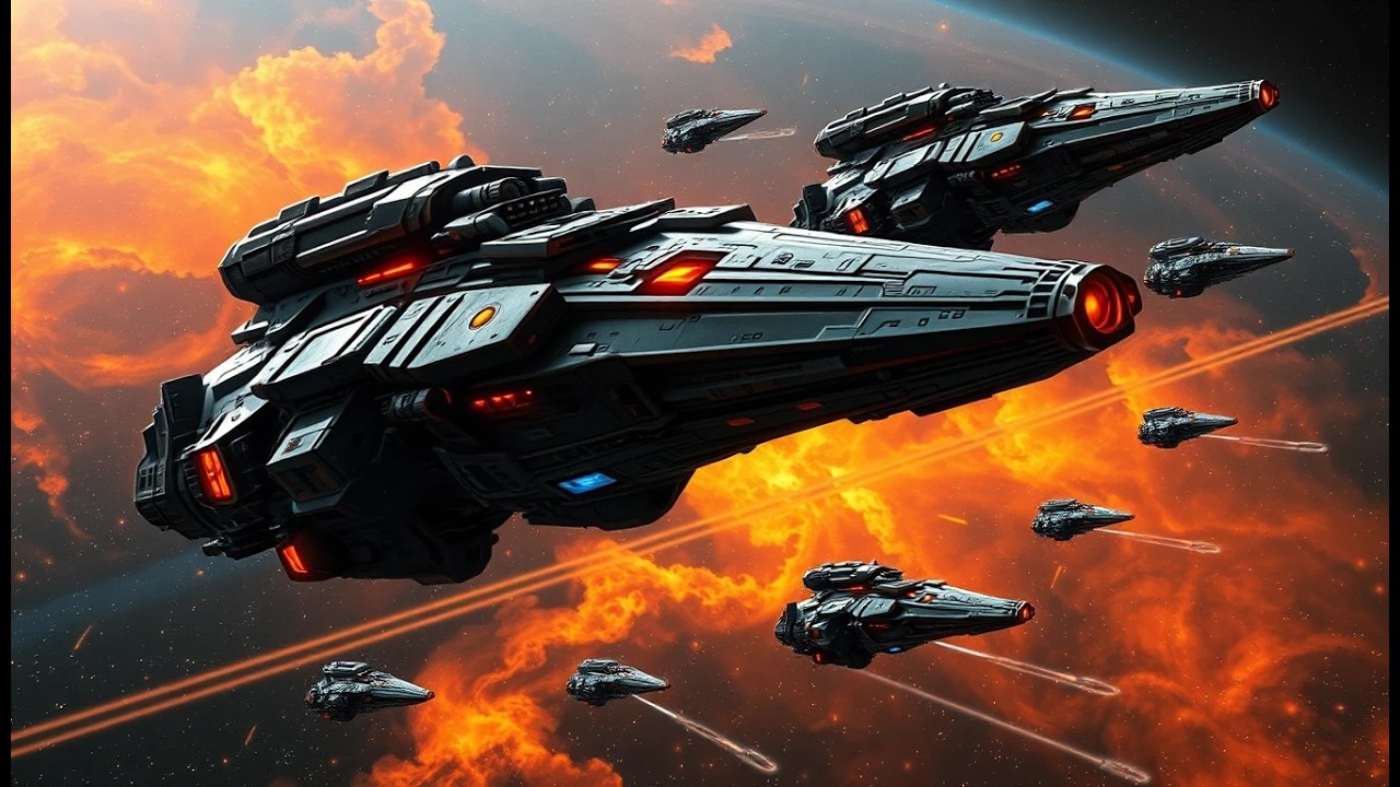 Human Ships Face the Galactic Empire—Humanity’s Response Leaves Them ...