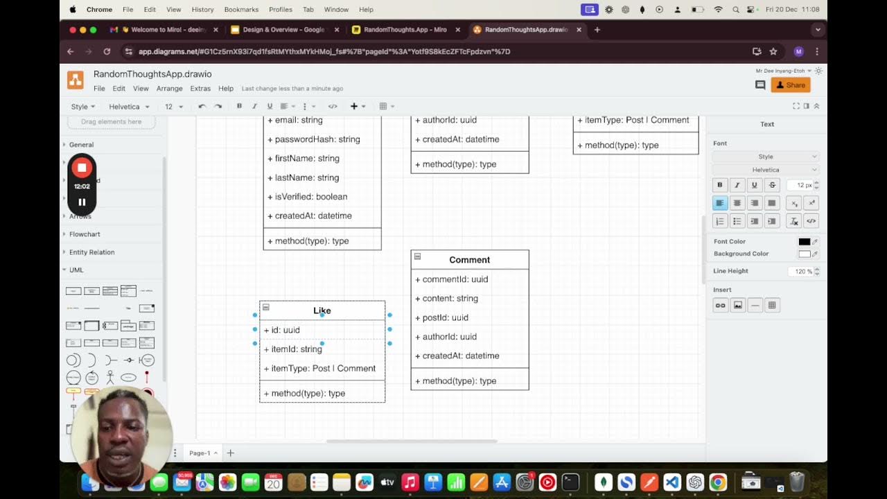 4 .Class Interface Design - Backend for Simple Social Media - YouTube
