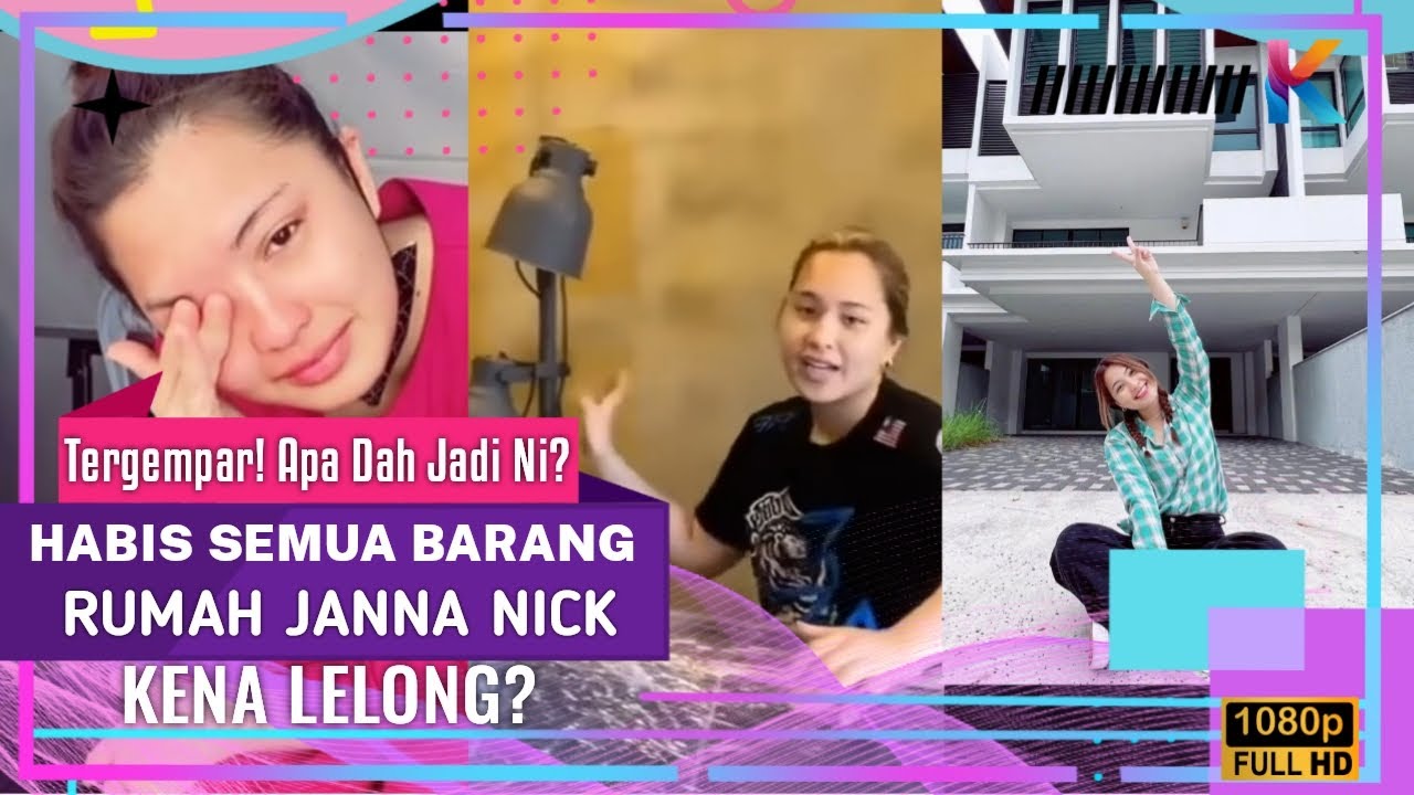 Tergempar! Apa Dah Jadi Ni? Habis Semua Barang Rumah Janna Nick Kena Lelong? - YouTube