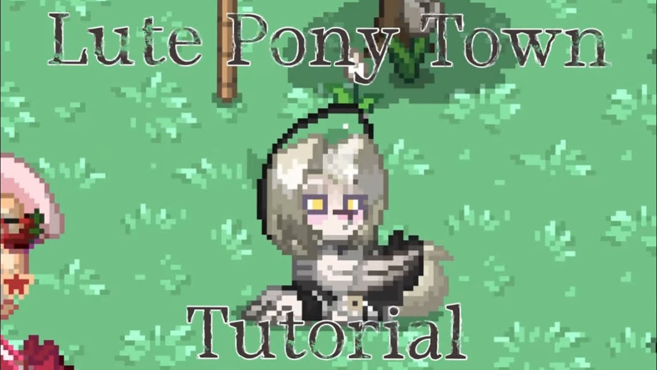 Lute [Hazbin Hotel] : Pony town skin tut - YouTube
