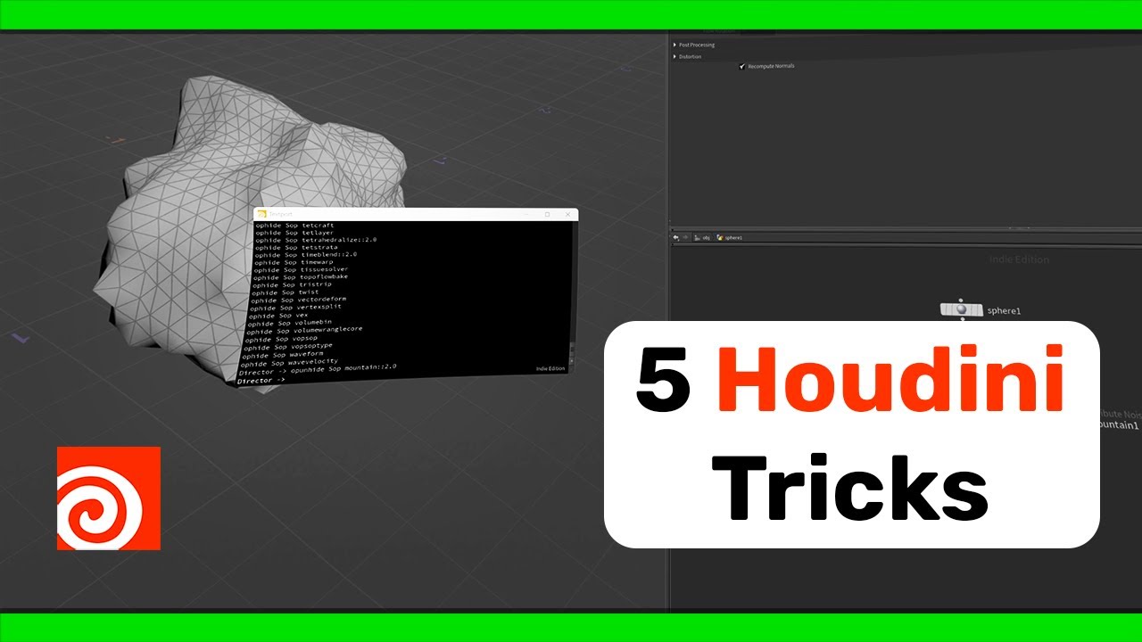 5 Houdini Tips You Need to Know! - YouTube