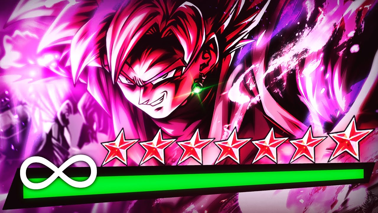 Dragon Ball Legends- THE INFINITE HP OF ULTRA ROSE! THE SEETHING ANGER ...