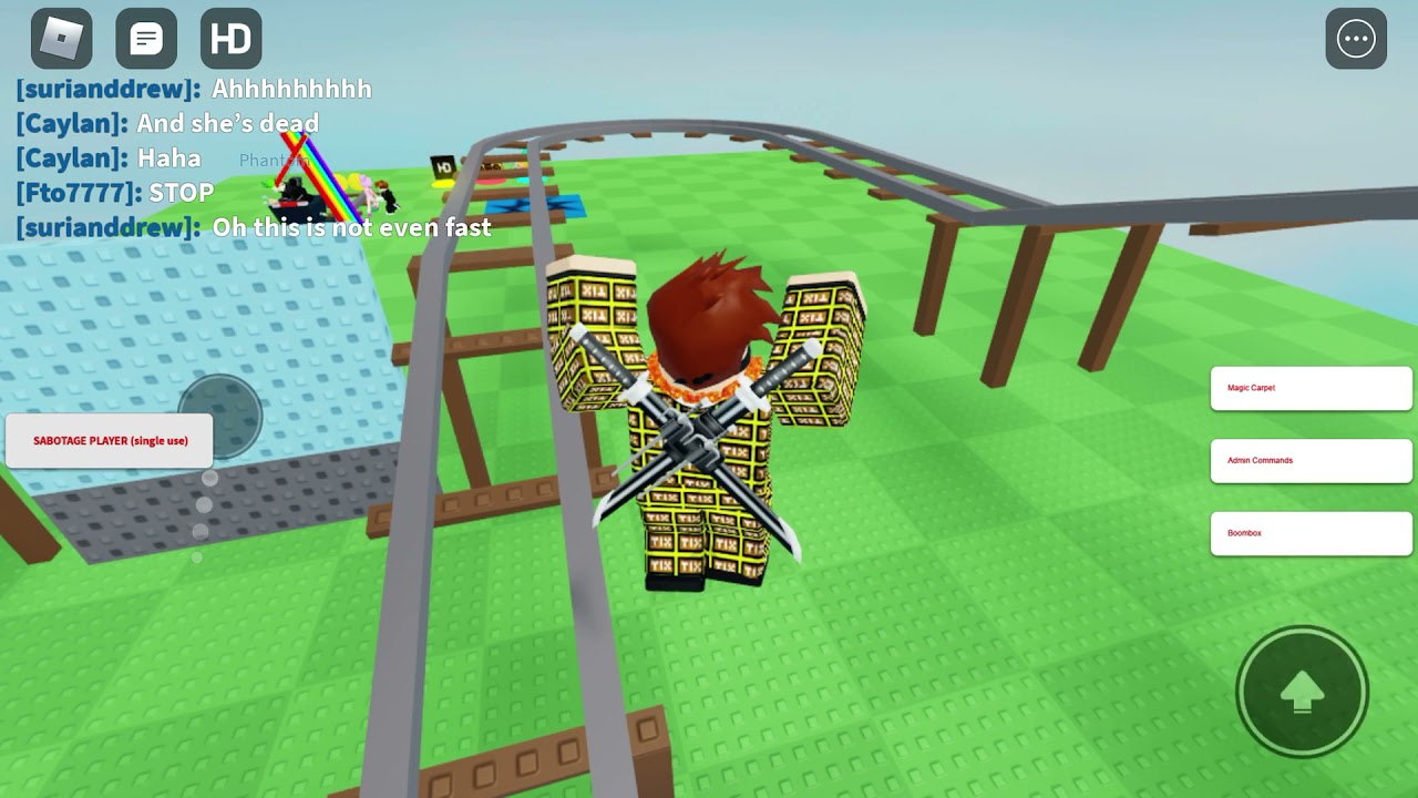 The Roblox cart ride experience finale - YouTube