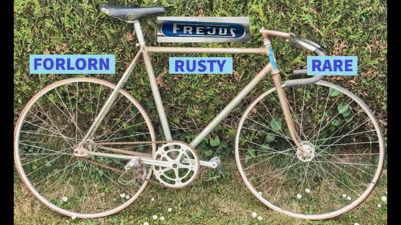 Rusty bike Brocante find is a rare best-equipped Frejus track bike ...