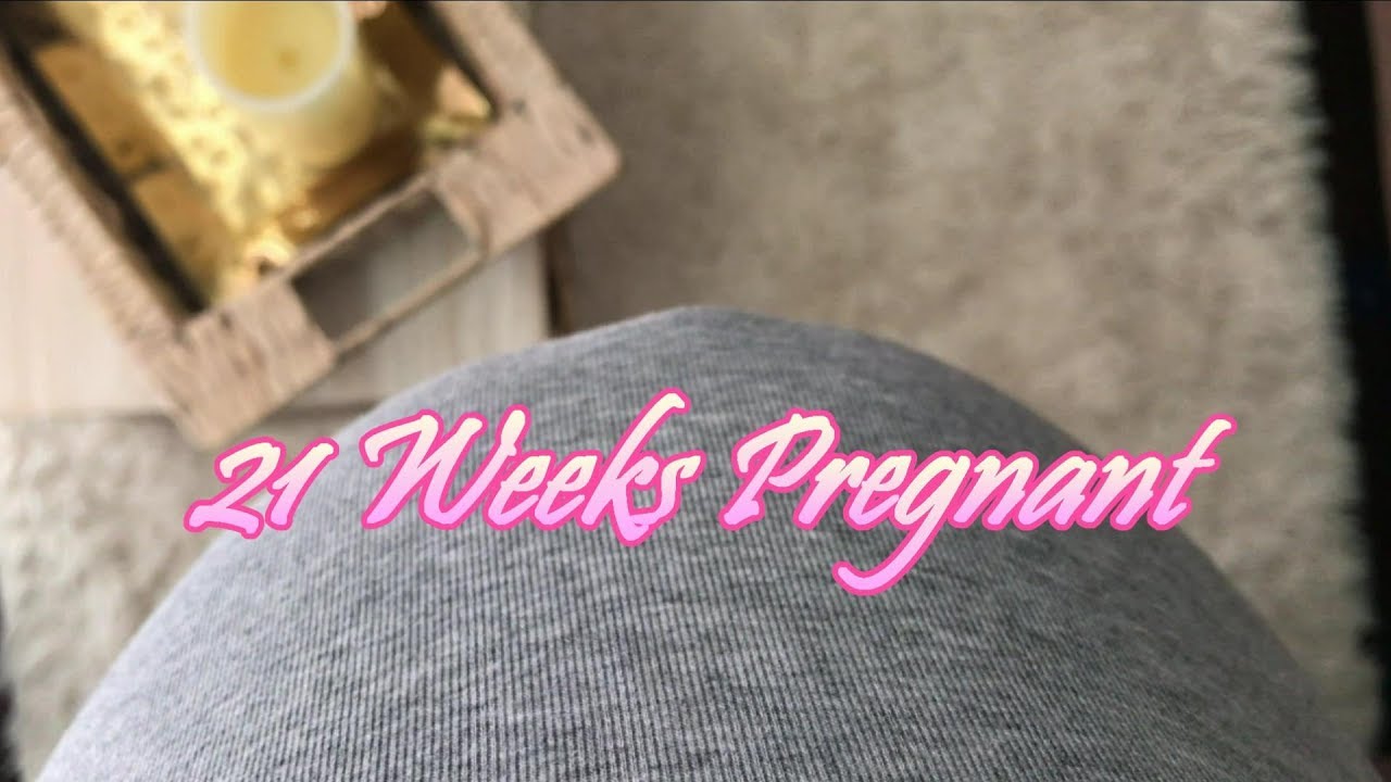 21 weeks Pregnant and Belly Shot! | Montage - YouTube