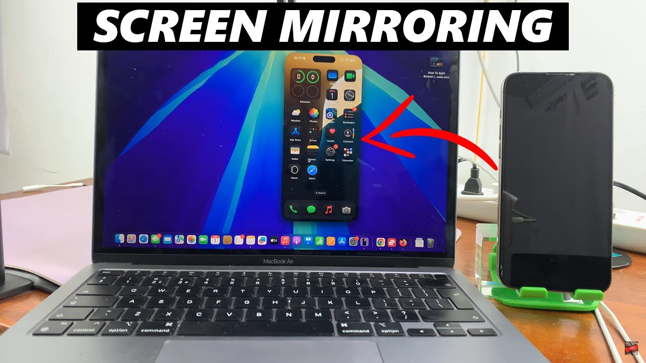 How To Mirror iPhone To Mac /MacBook (NEW) - YouTube