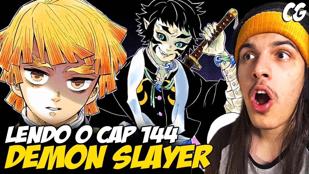 ZENITSU VS KAIGAKU, O NOVO LUA SUPERIOR 6! LENDO O MANGÁ DE DEMON ...