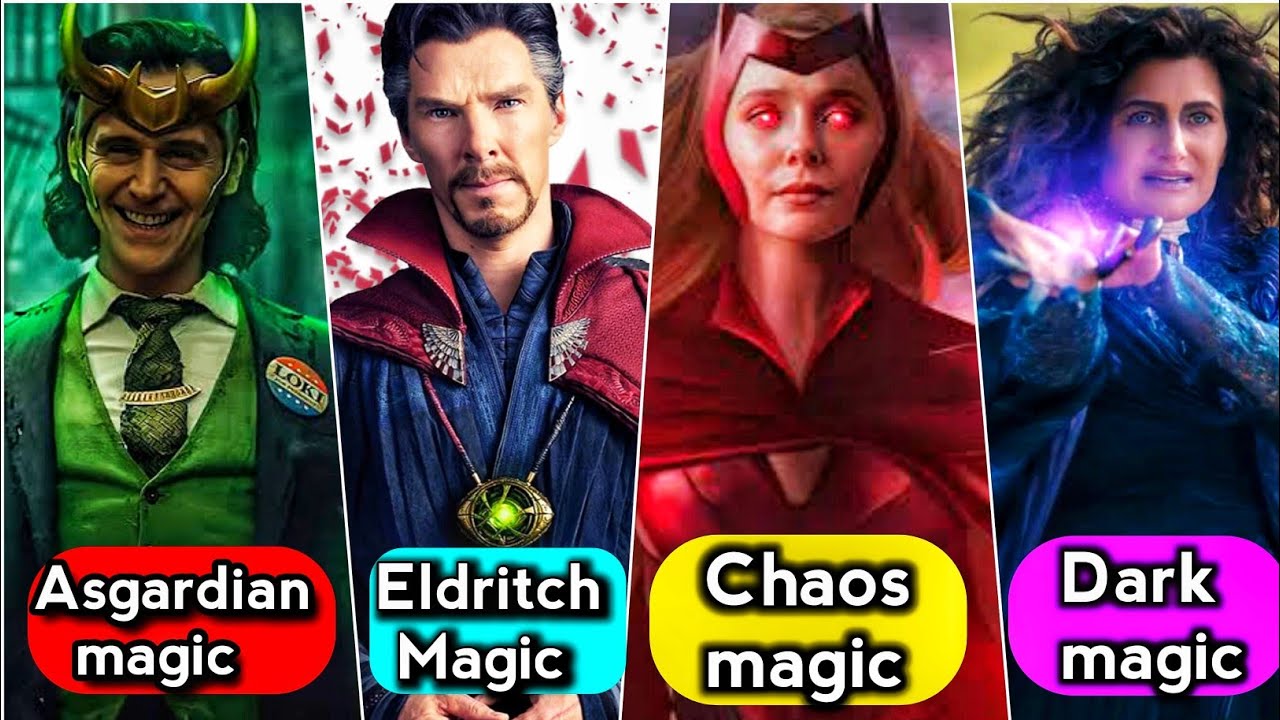 Top 7 magic users in marvel explained in Hindi (SUPERBATTLE) - YouTube