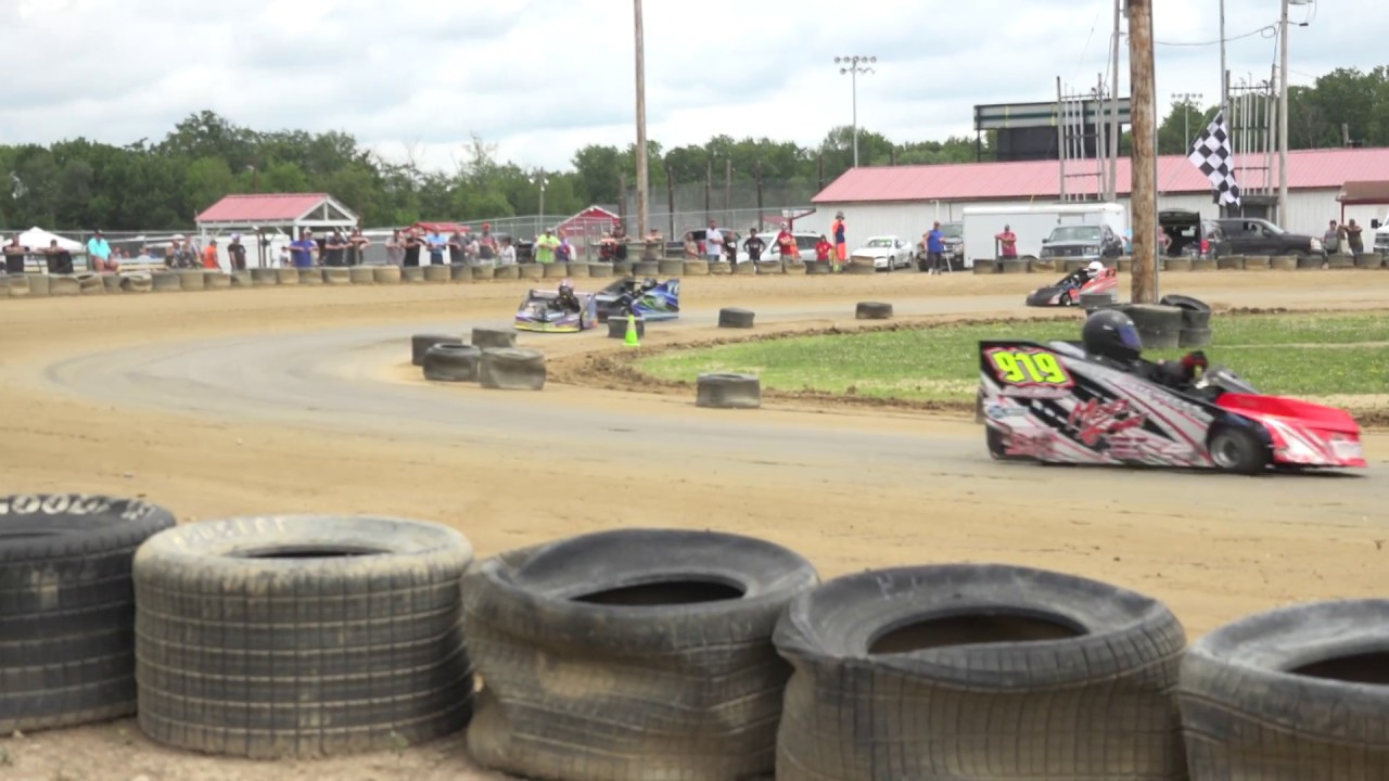 7-16-17 Stateline Speedway Karts Open Feature - YouTube