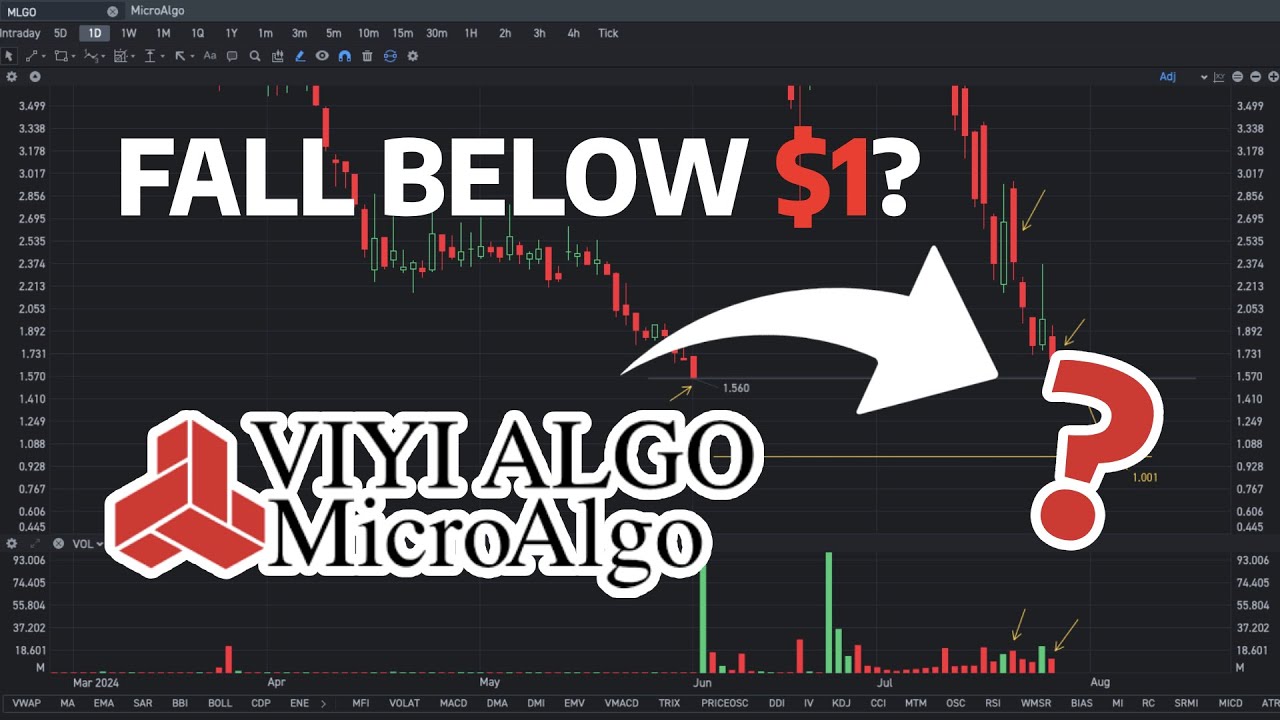 Will $MLGO Stock Fall Below $1? MLGO Stock Price Prediction | MicroAlgo ...