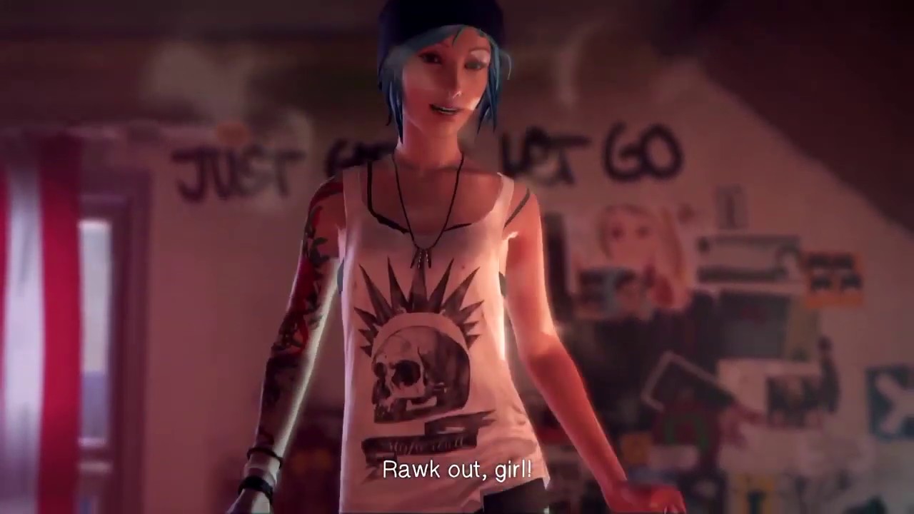 Life Is Strange: Chloe & Max Dancing To Three Lions - YouTube
