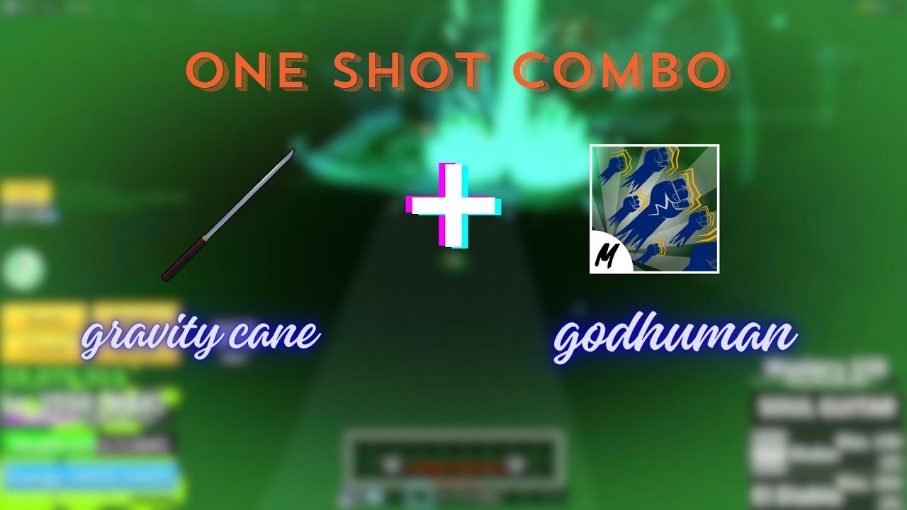 This sword can give u free bounty...【 gravity cane + godhuman combo ...
