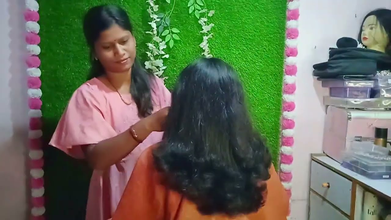 2 step hair cut / How to do 2 step Hair cut/ 5 min मे स्टेप हेयर कट ...