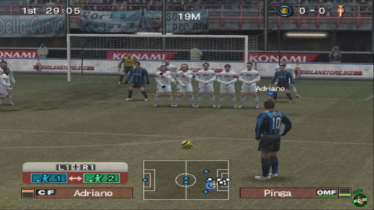 PES 6 - Adriano Free Kick Golazo HD #PES6 #Adriano #Gol - YouTube