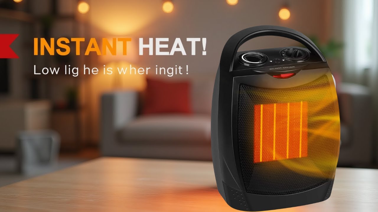 🔥 INSTANT HEAT! GiveBest Portable Electric Space Heater - Amazon Home ...