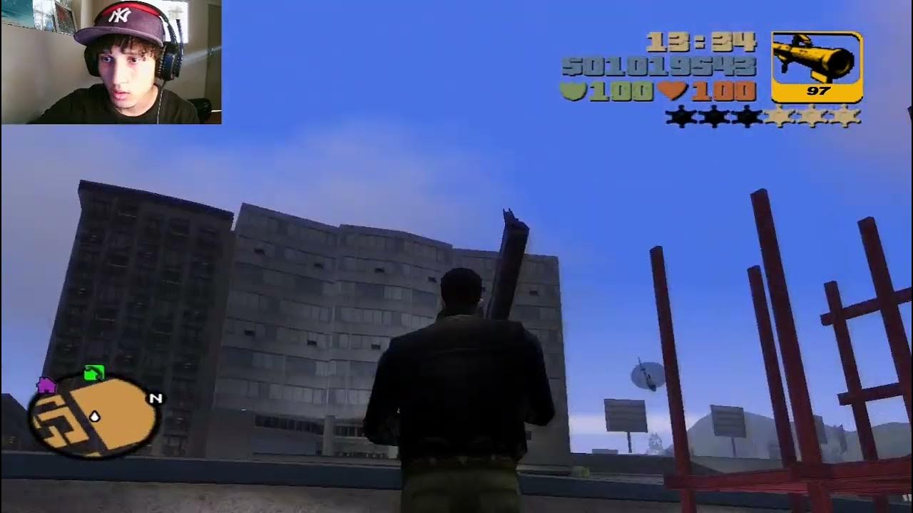 Third Six Star Cop Chase at Staunton Plaza GTA 3 - YouTube