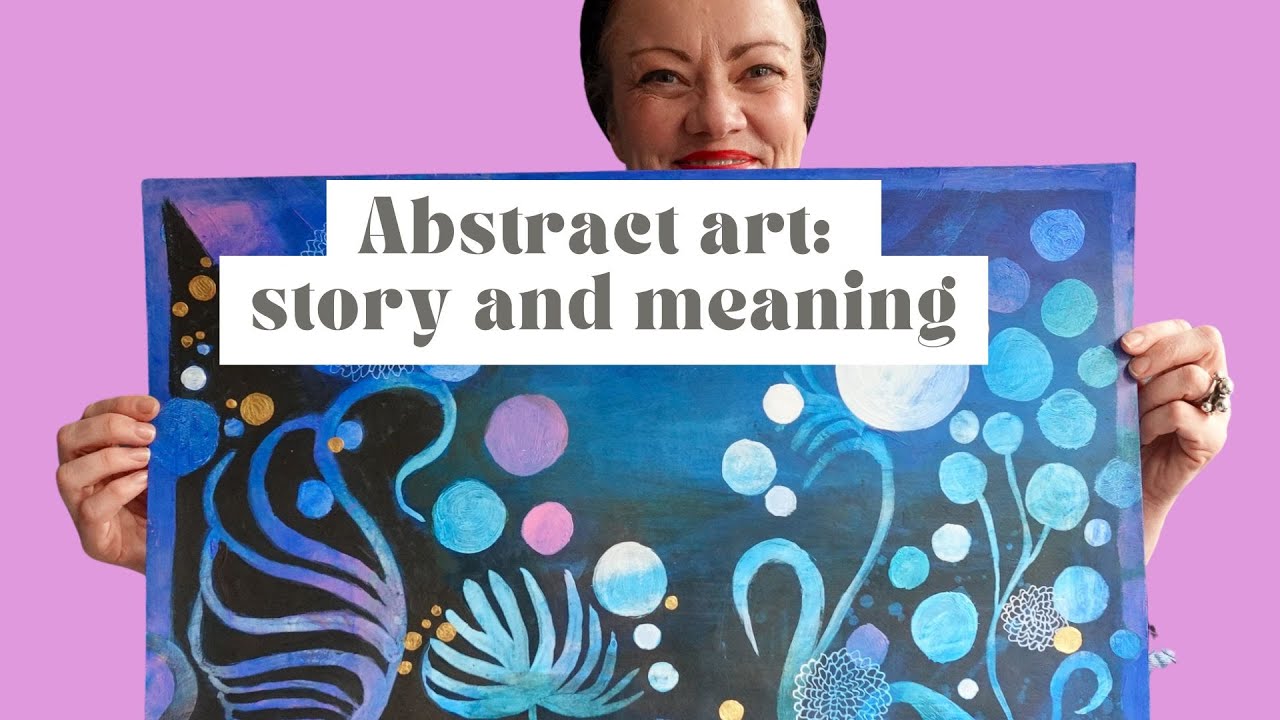 Exploring The Layers Of Meaning In an Abstract Painting - YouTube