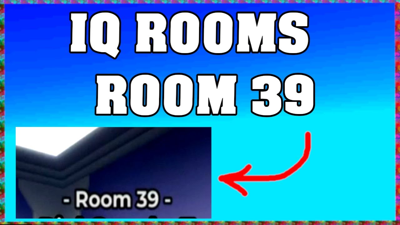 ROOM 39 Rubiks IQ ROOMS Roblox Walkthrough [Full Guide in English ...