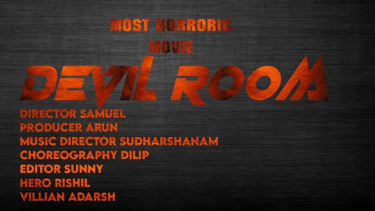DEVIL ROOM MOVIE TARILER | DIRECTED BY SAMUEL | HORROR MOVIE - YouTube