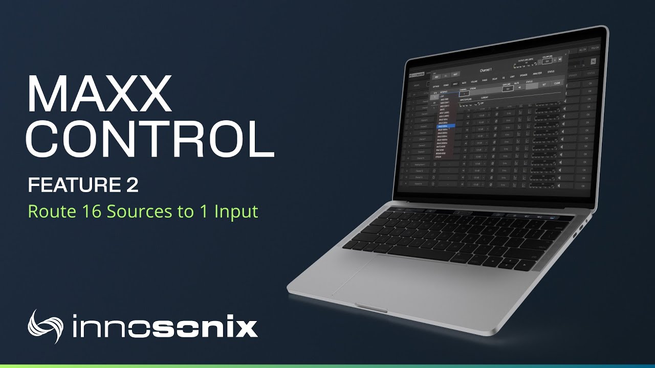Maxx Control - Feature 2 - Input Routing - YouTube