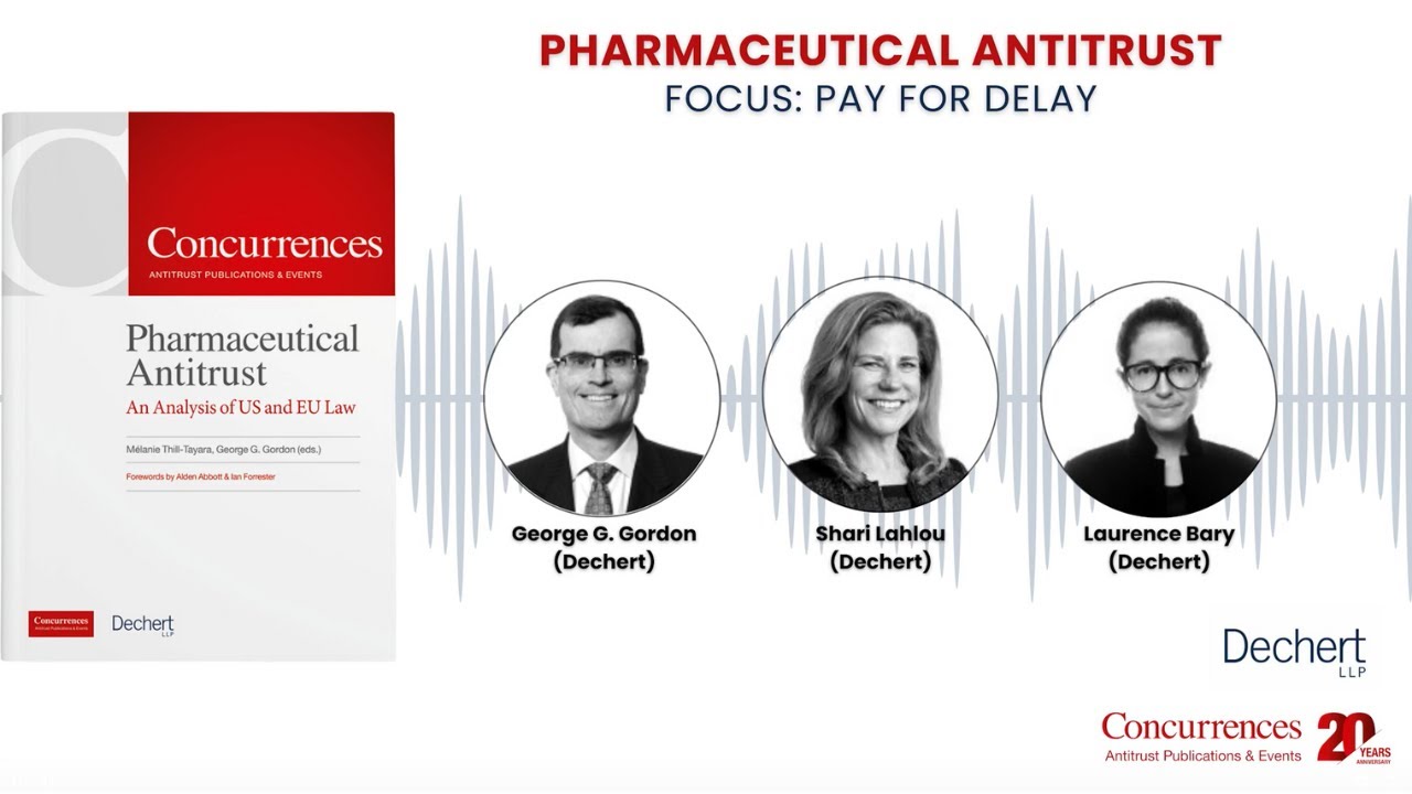 Pharmaceutical Antitrust: Concerted Conduct - Pay for Delay - YouTube