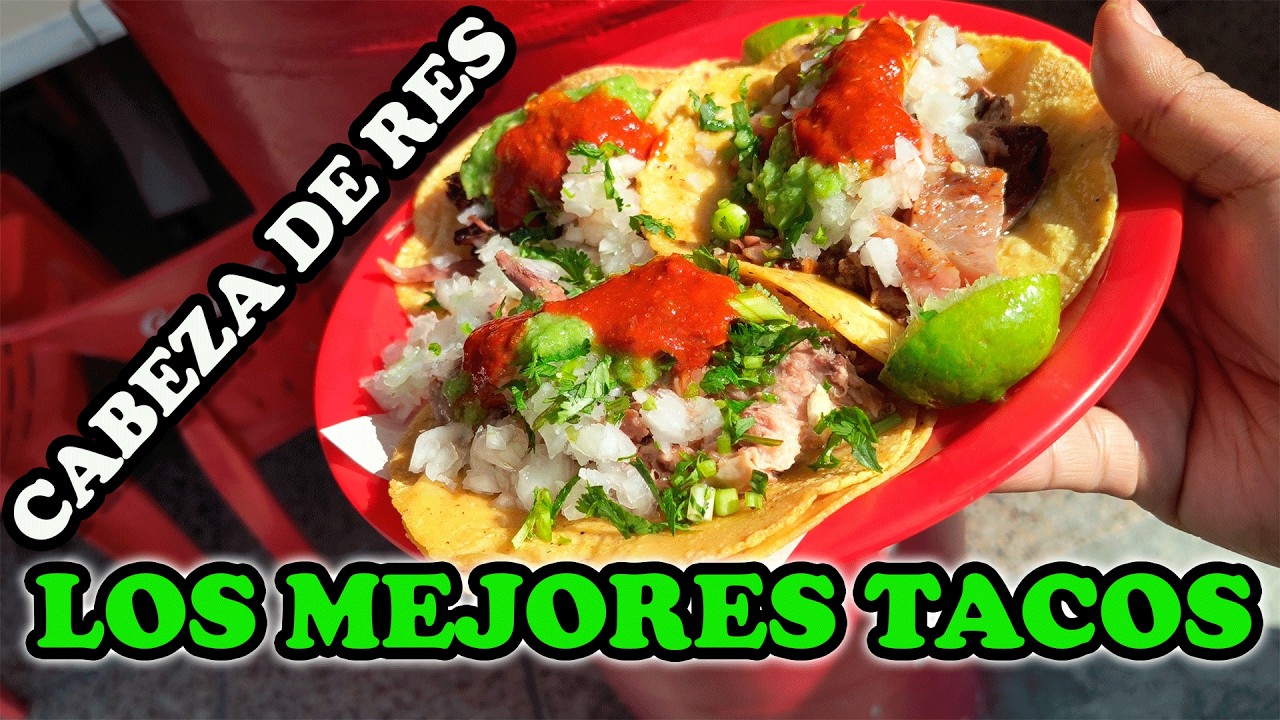 TACOS DE CABEZA DE RES LOS MEJORES QUE HE PROBADO, A 50 MIN DE LA CDMX ...