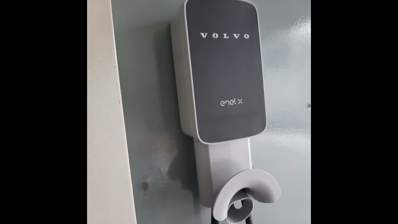 instalação wallbox Volvo em 22kw - YouTube