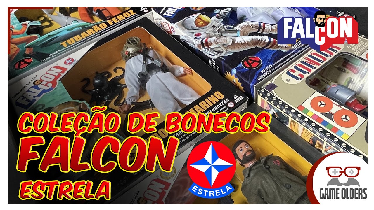 Minha coleção de Bonecos Falcon da Estrela - YouTube