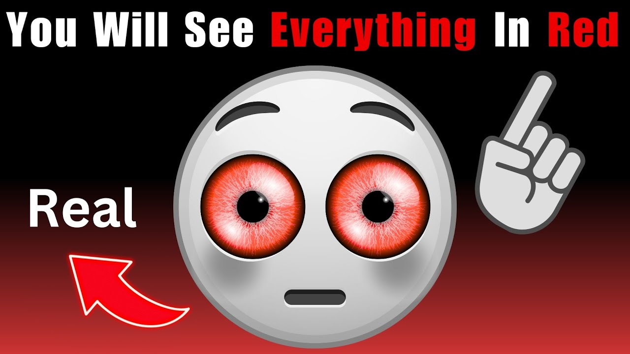 This Video will Make You ONLY See Red.. 😱 - YouTube