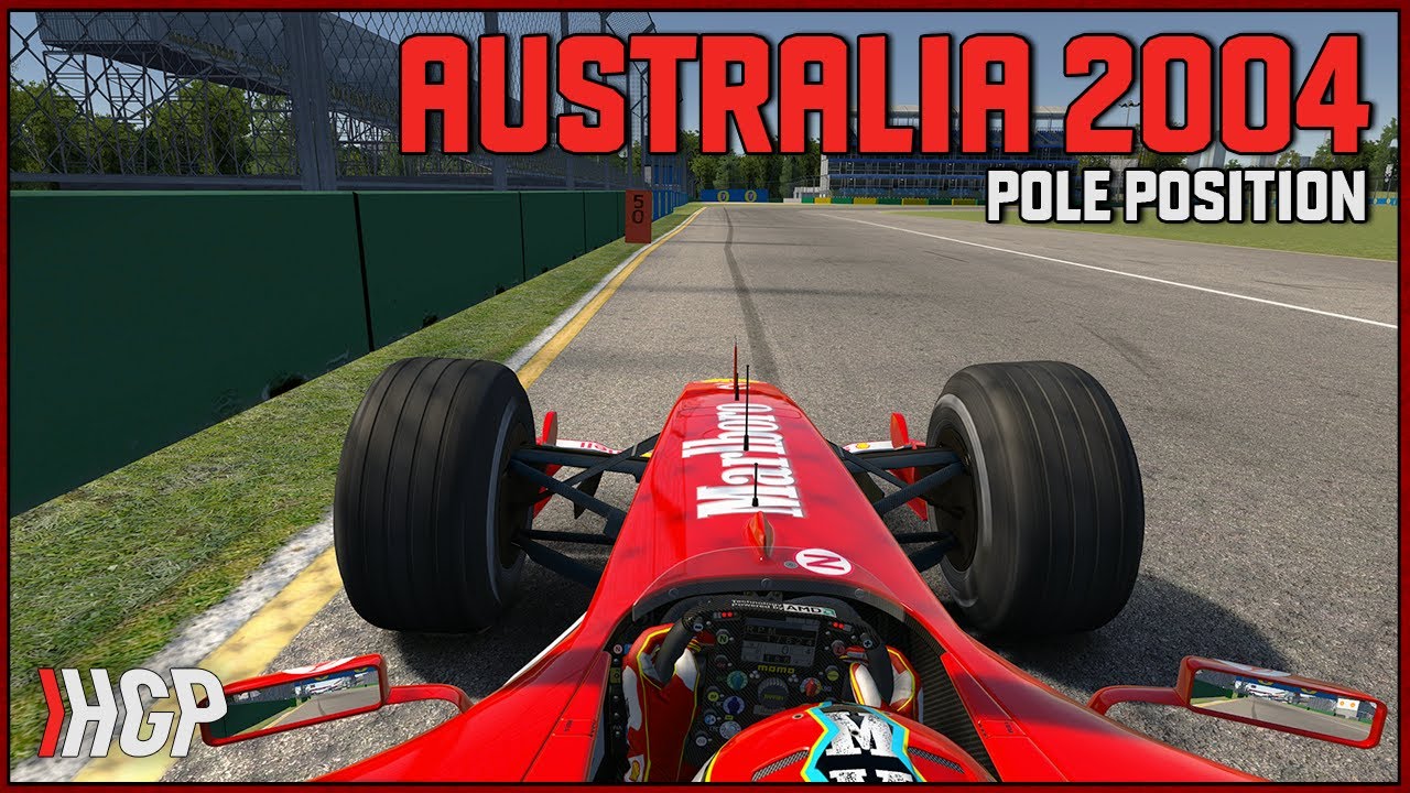 Margheriti's Onboard Pole Position Lap - HRL F1 2004 Australian Grand ...