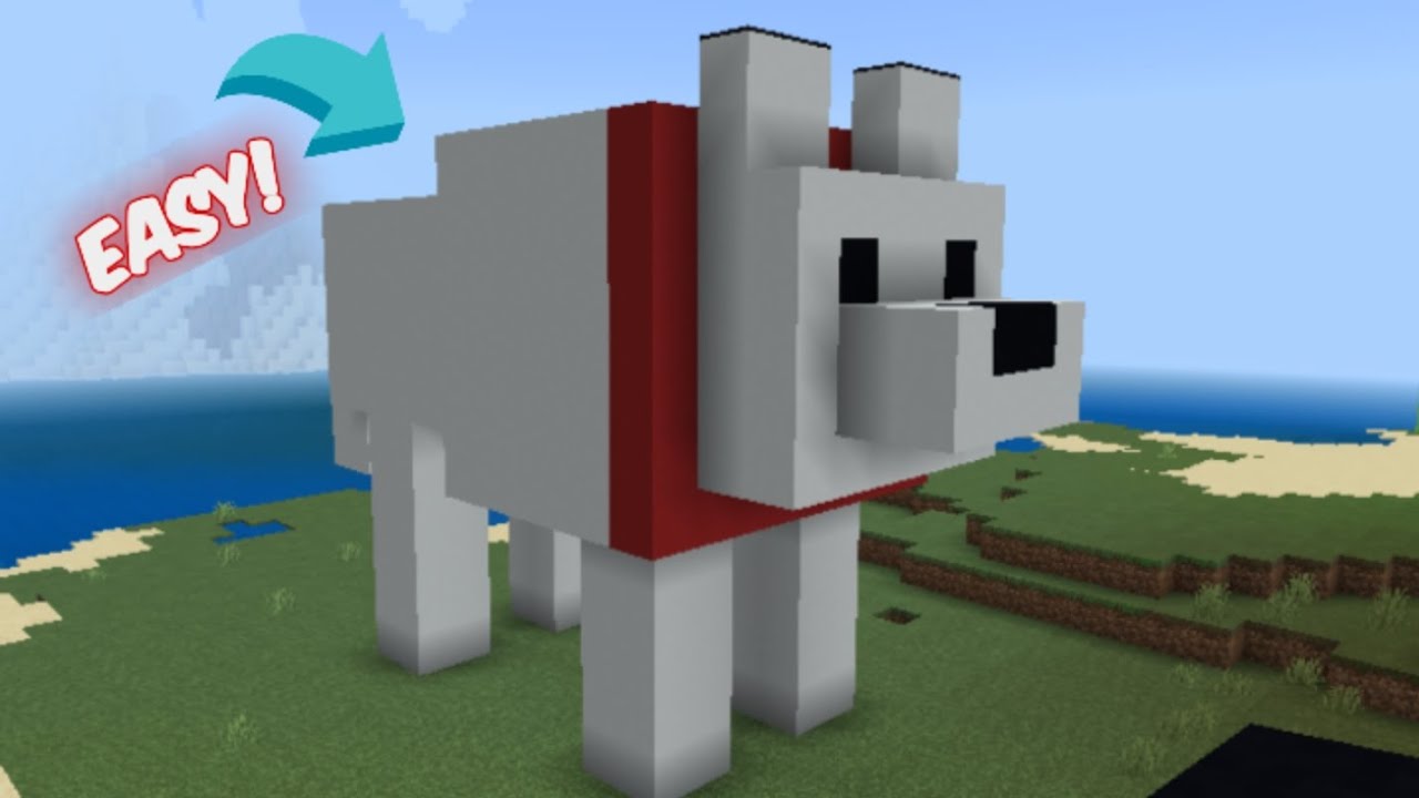 MINECRAFT tutorial ⚒️: How to build wolf house 🏡 - YouTube