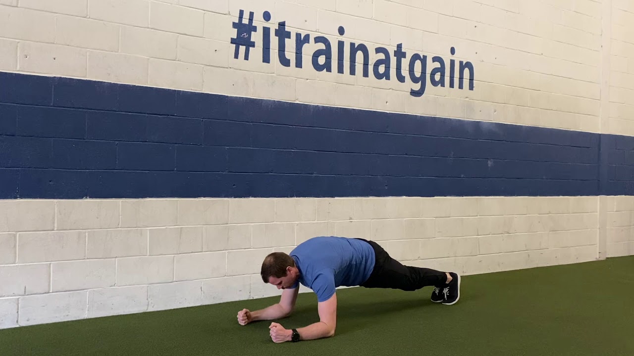 Low Plank Hold - YouTube