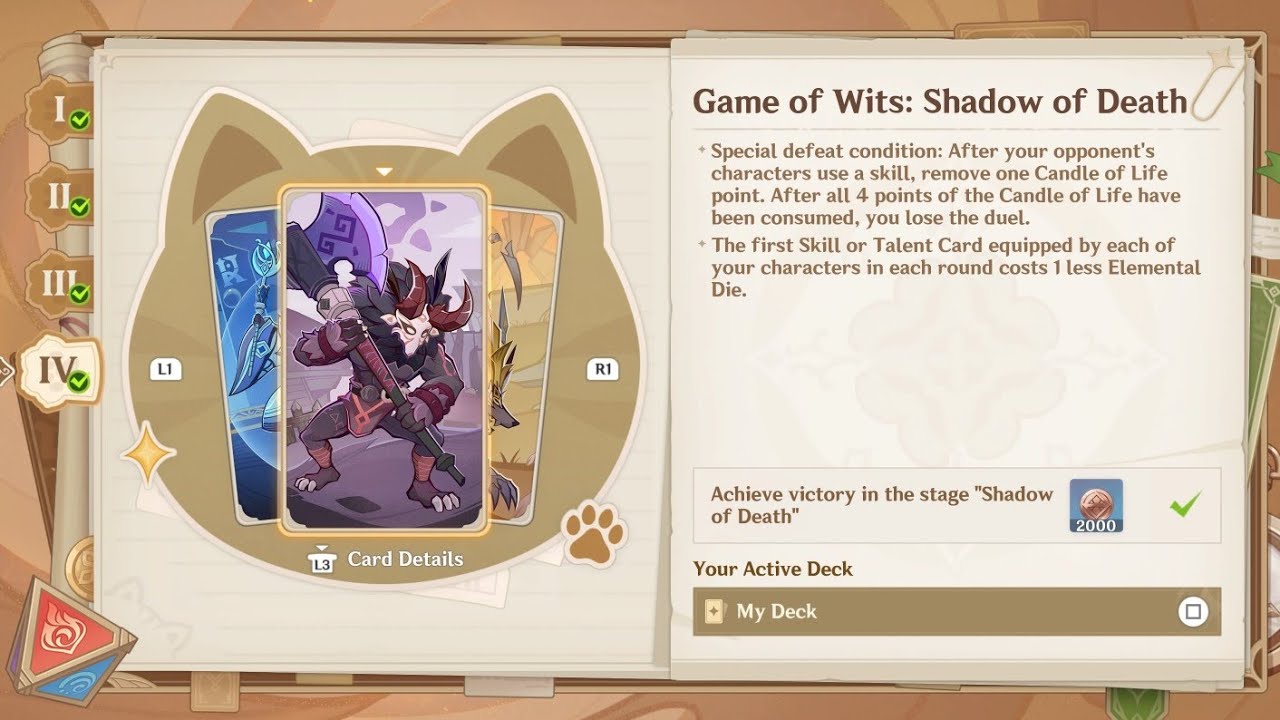 Game of Wits: Shadow of Death - Sucrose Rules Again - Genshin Impact ...