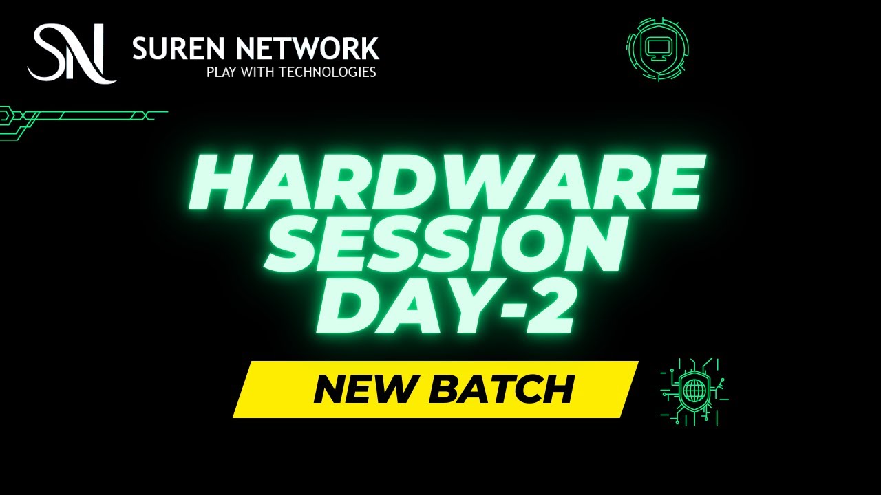 HARDWARE SESSION NEW DAY-2 - YouTube