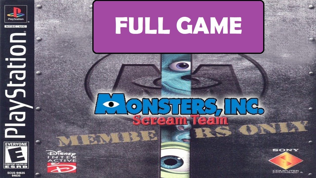 Monsters Inc. Scream Team [Full Game | No Commentary] PC - YouTube