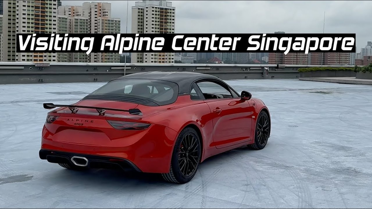 Servicing & Adopting my Alpine A110 at Alpine Center Singapore | EvoMalaysia.com - YouTube