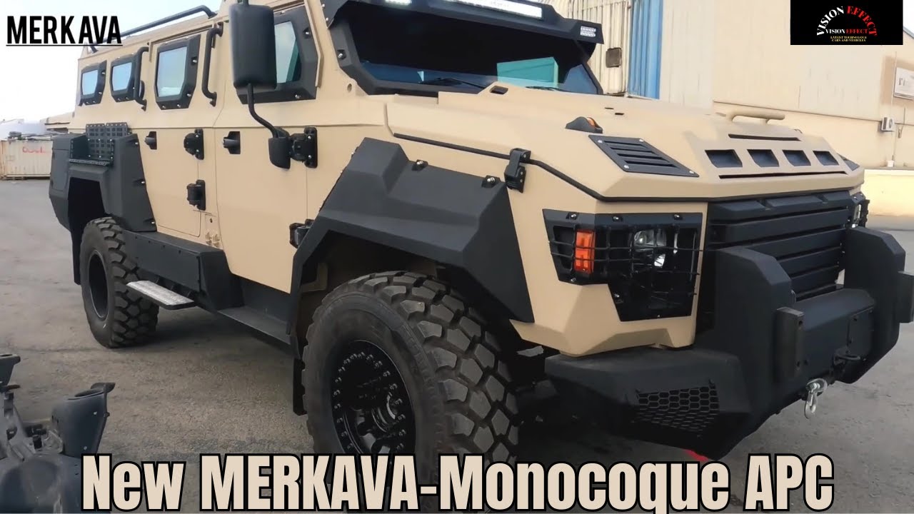 New MERKAVA - Monocoque APC by Harrow Armored Vehicles - YouTube